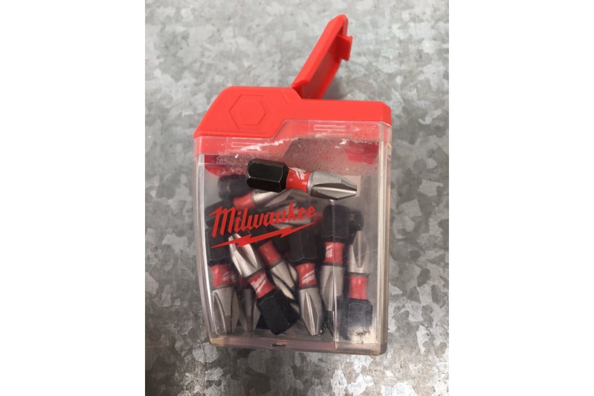 Насадка SHOCKWAVE (PH2, 25 мм, 25 шт.) Milwaukee 4932430853 - выгодная ...