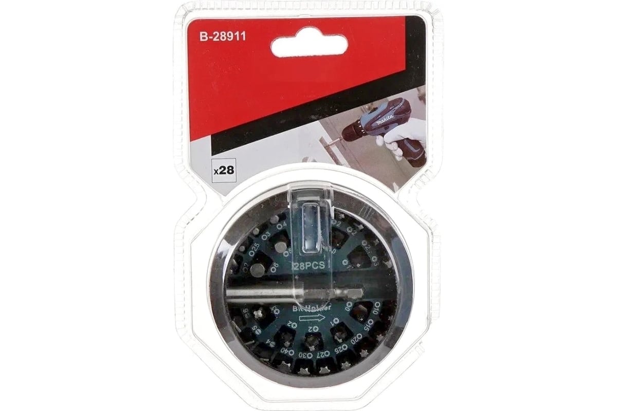 Набор насадок 28 шт в наборе Makita B-28911 - выгодная цена, отзывы ...
