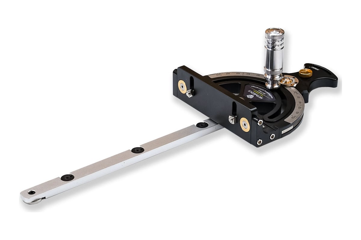 Направитель для пиления HD MITER GAUGE с угломером, для шины T-TRACK ...