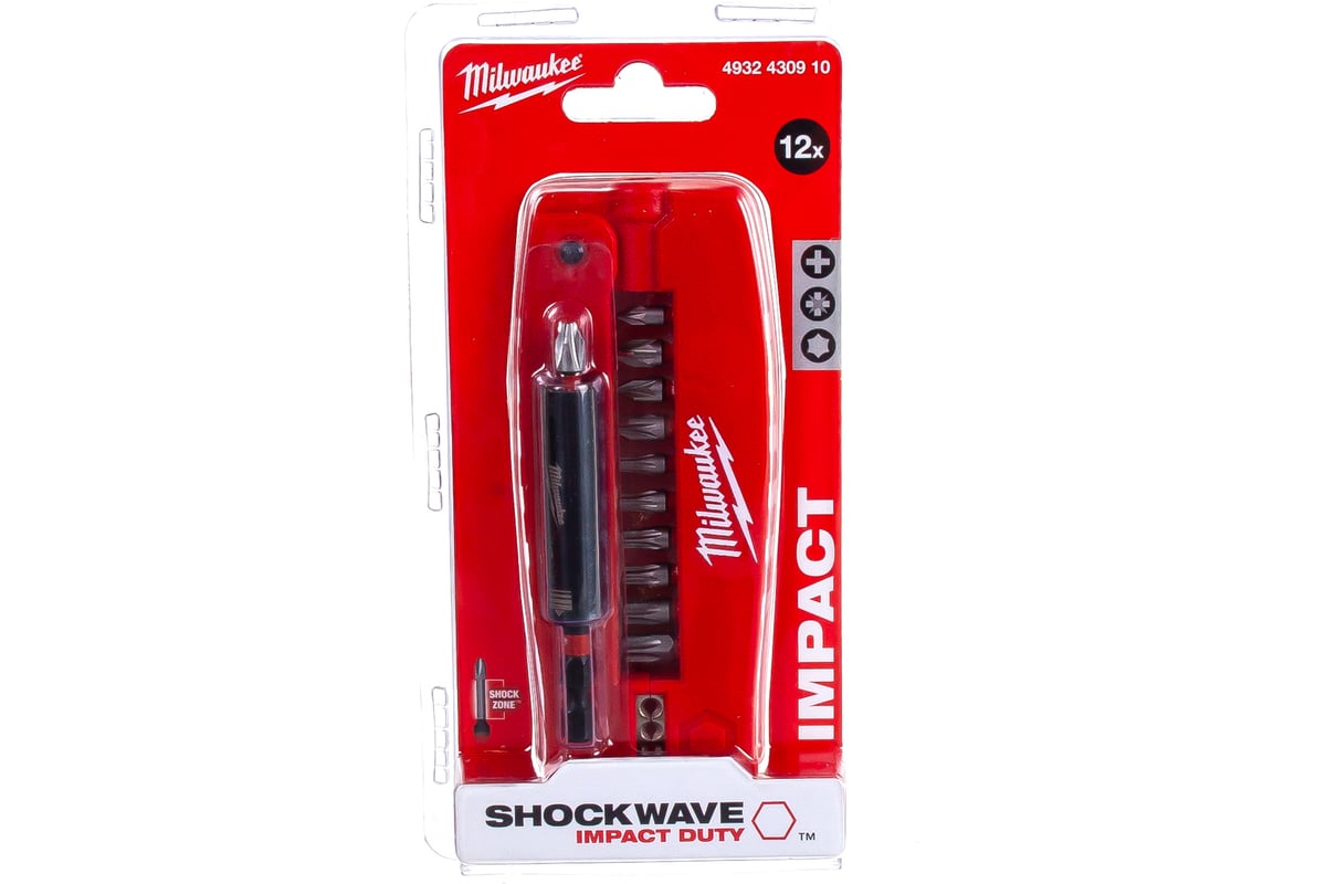 Набор бит "Крокодил 2" Milwaukee 4932430910 - выгодная цена, отзывы ...