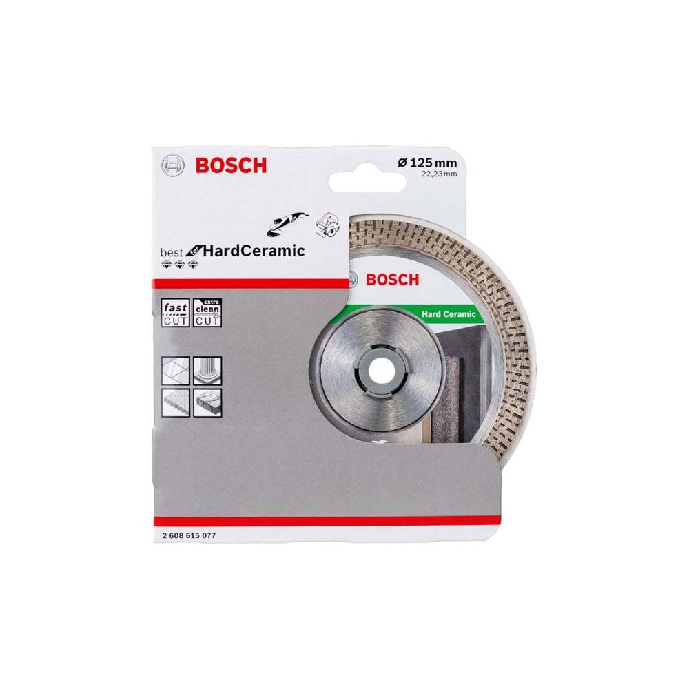 Диск алмазный Hard Ceramic (125х22.2 мм) Bosch 2608602369 - выгодная ...