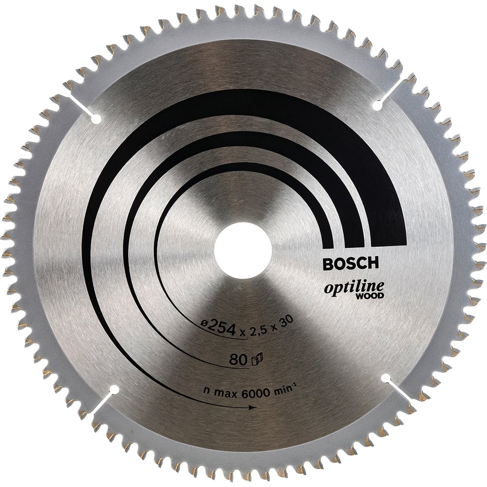Диск пильный по древесине 254х30 мм Bosch 2.608.640.437 - выгодная цена ...