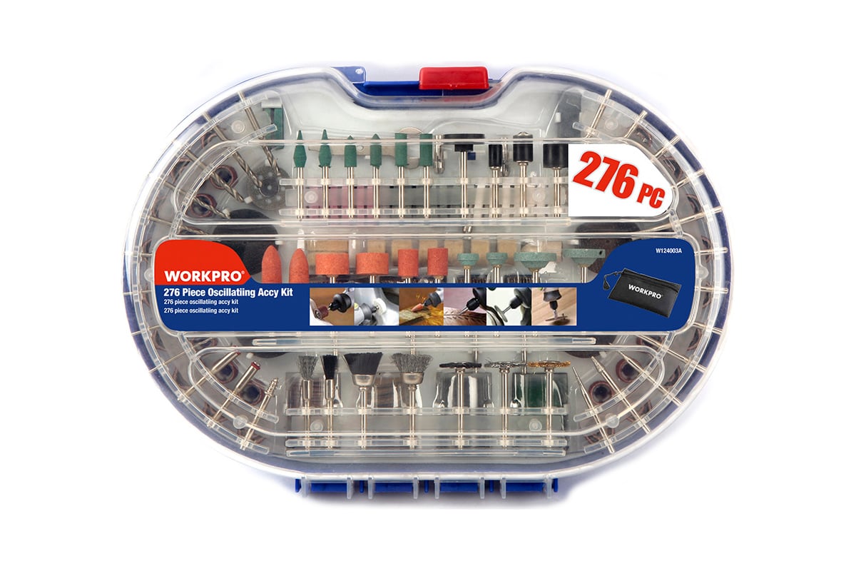 Набор насадок для гравера 276 предметов WORKPRO W124003 - выгодная цена ...
