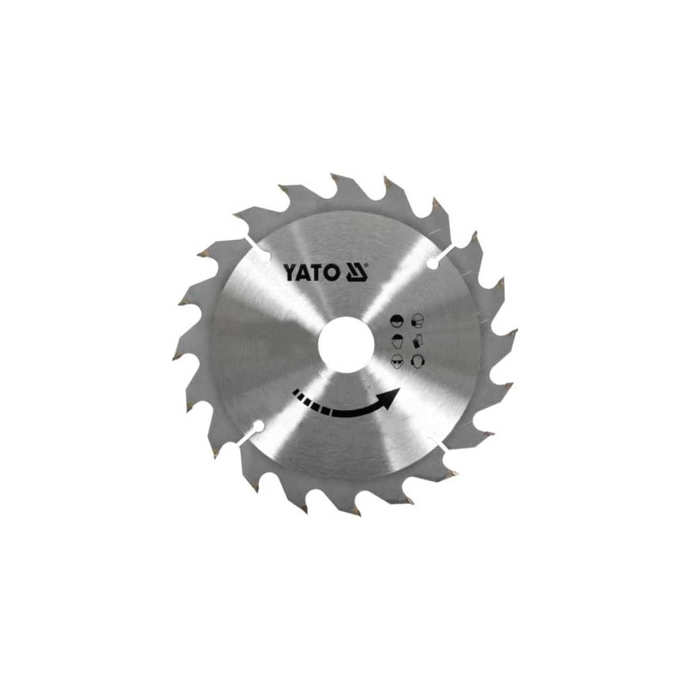 Диск с карбид вольфрамом, 184x30x3,2x2,2/40 зубьев YATO YT-6061 ...