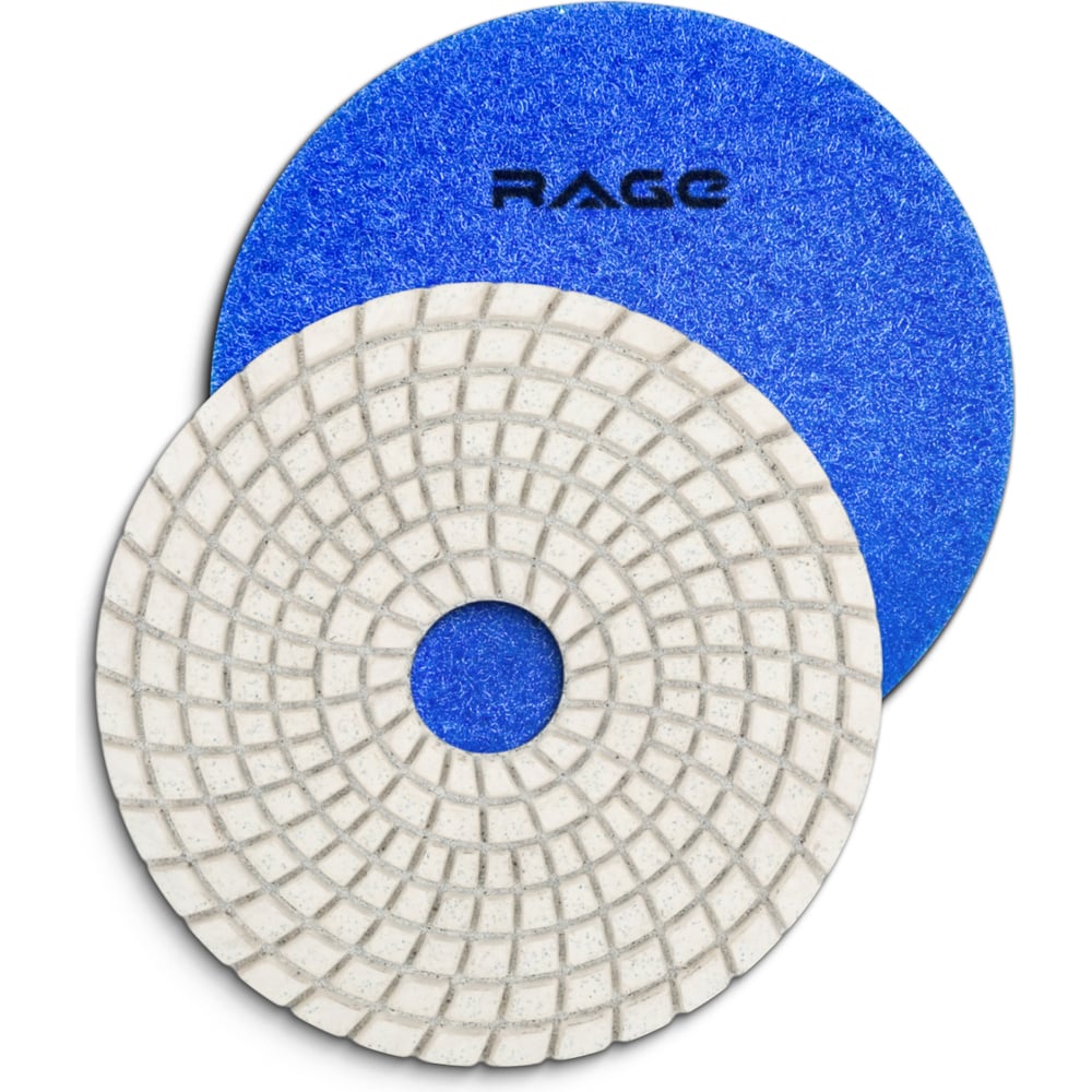 Алмазный гибкий шлифовальный круг RAGE By VIRA Р30 100 мм черепашка для ...