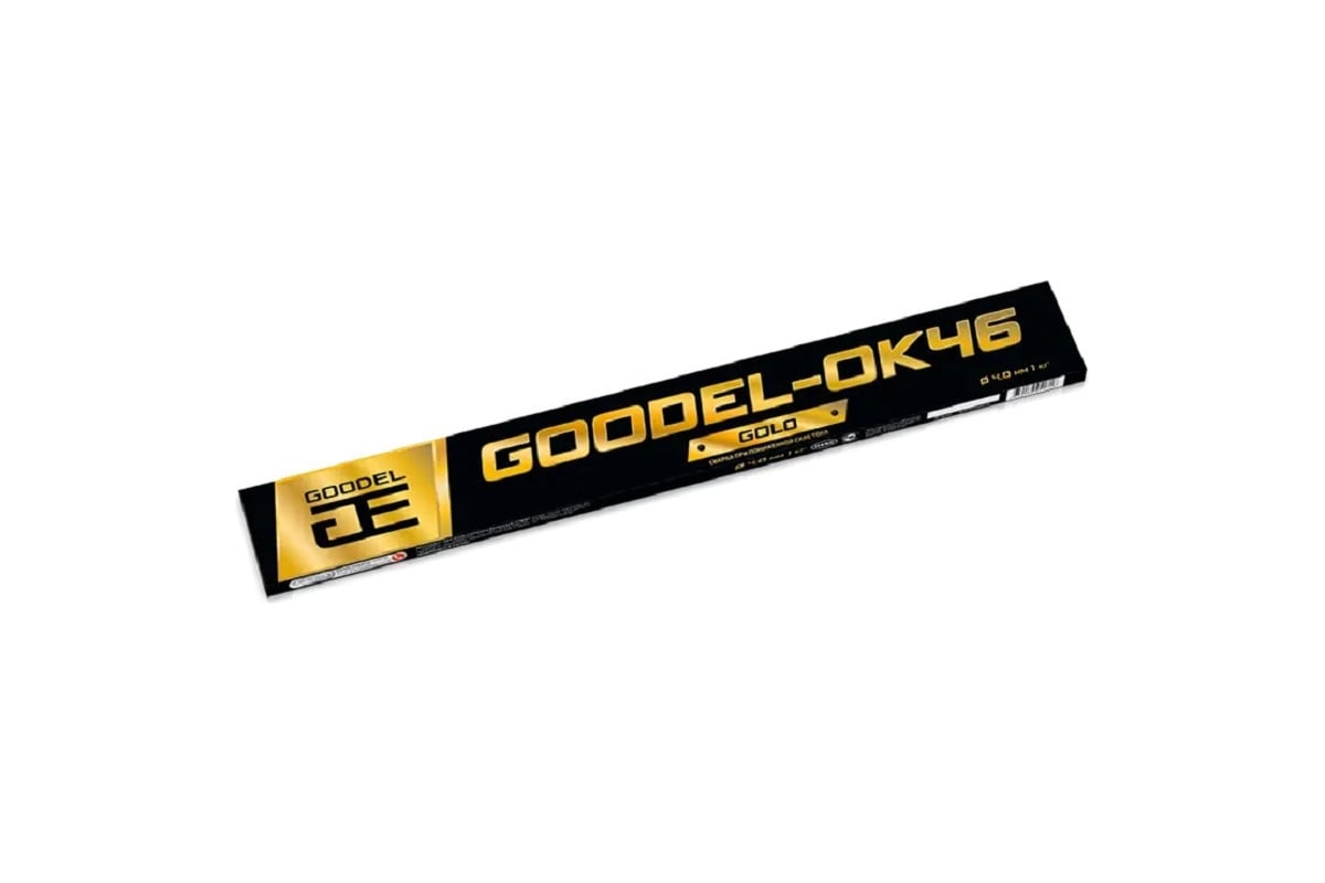 Электроды сварочные ОК-46 GOLD 2.5х350 мм, 1 кг GOODEL 23474 - выгодная ...