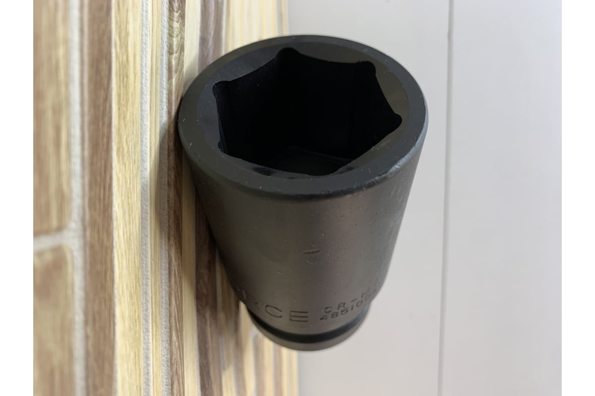 Головка 1", 6 гранная, ударная L=100 мм, 41 мм FORCE 48510041 ...