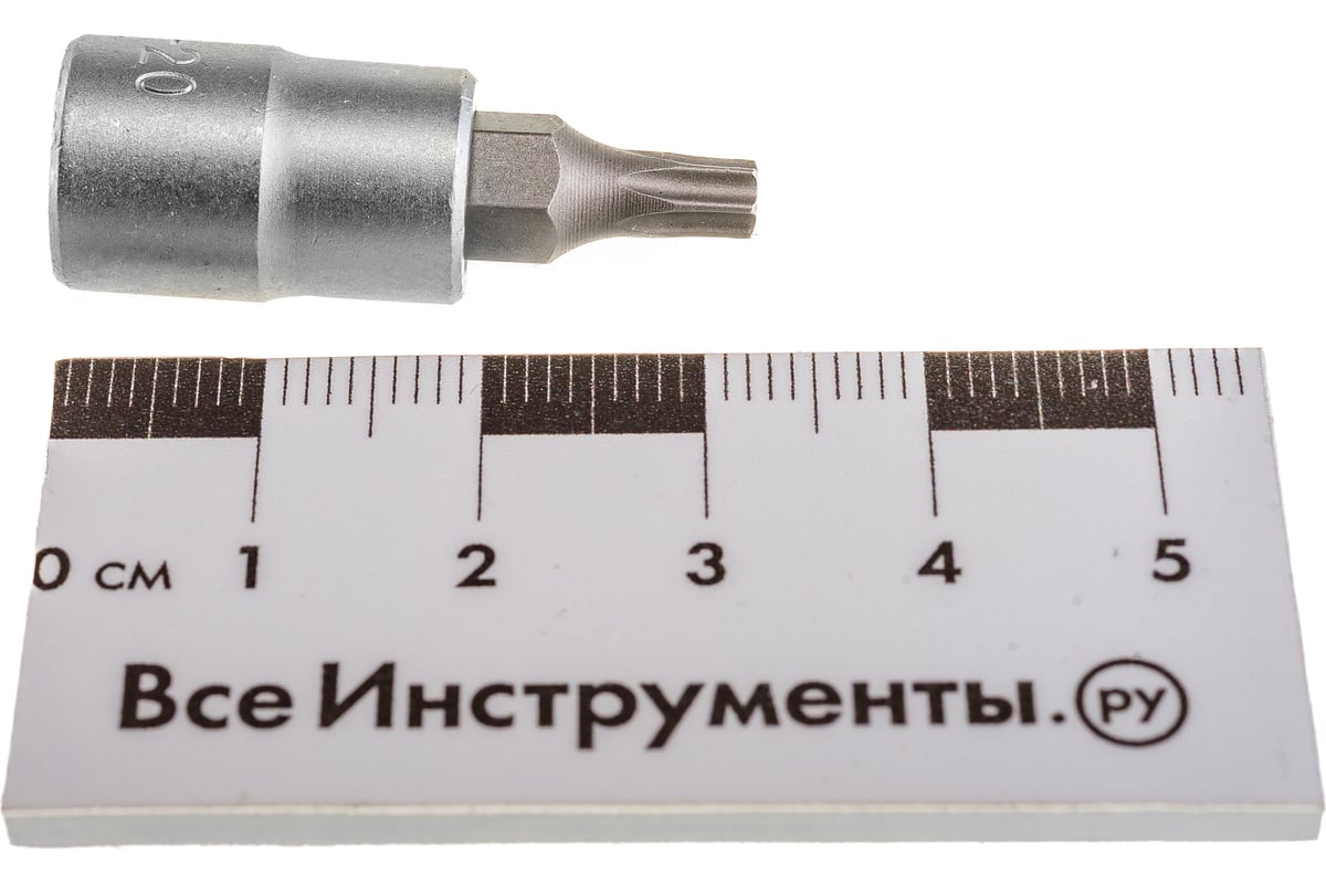 Головка бита 1/4", Т20, L=32 мм FORCE 3263220 - выгодная цена, отзывы ...
