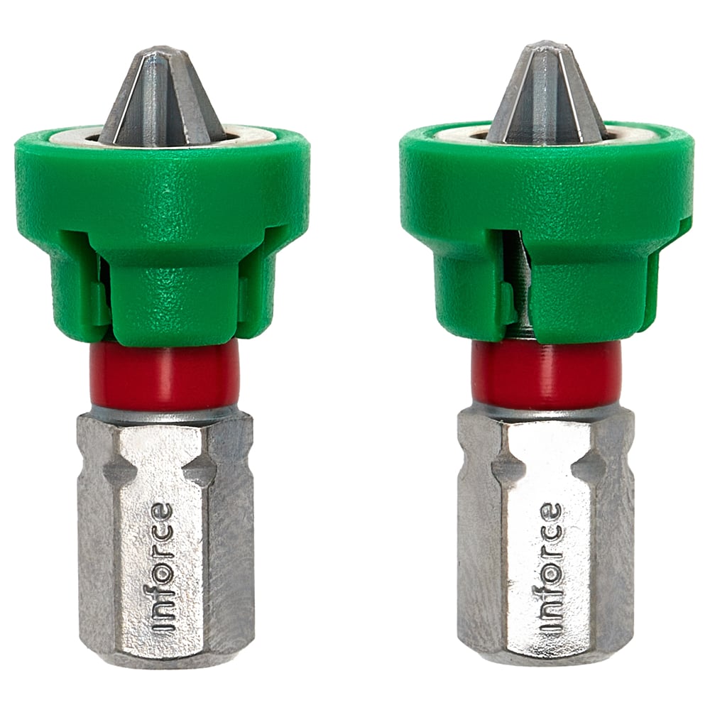 Бита с магнитным ограничителем (держателем) (2 шт; PH2; 25 мм) Inforce ...