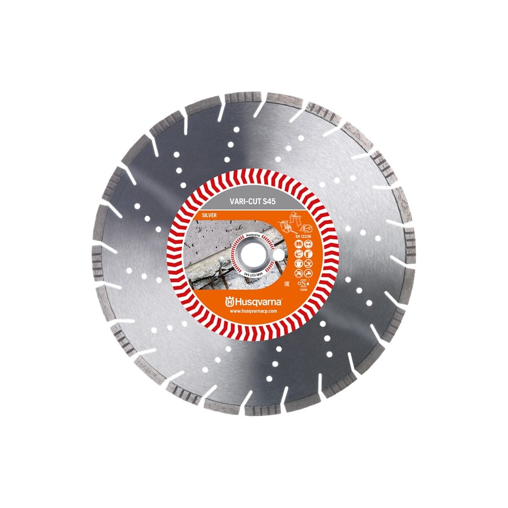 Алмазный диск VARI-CUT S45 (350х10х25.4 мм) Husqvarna Construction ...