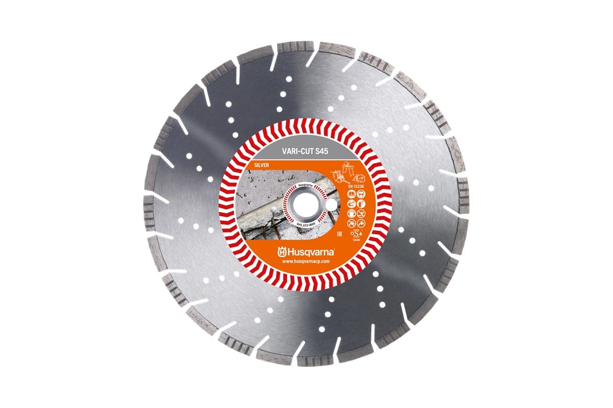 Алмазный диск VARI-CUT S45 (350х10х25.4 мм) Husqvarna Construction ...