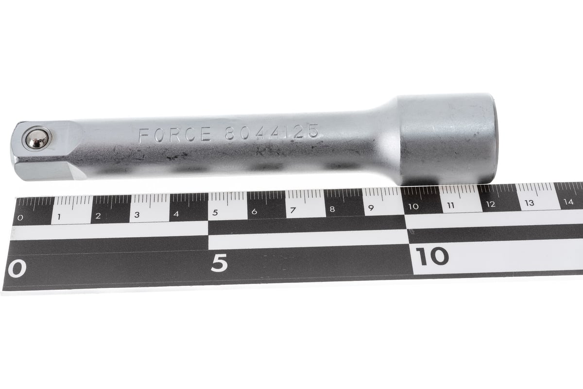 Удлинитель 125 мм, 1/2" FORCE 8044125 - выгодная цена, отзывы ...