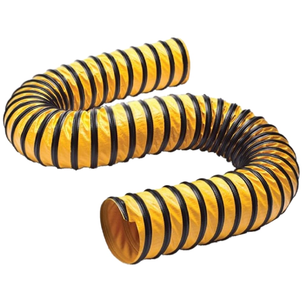 Воздуховод полиэфирный усиленный, желтый PVC-F-300-H-110/5 110 мм, 5 м TEX FH-300-110/5Y ...