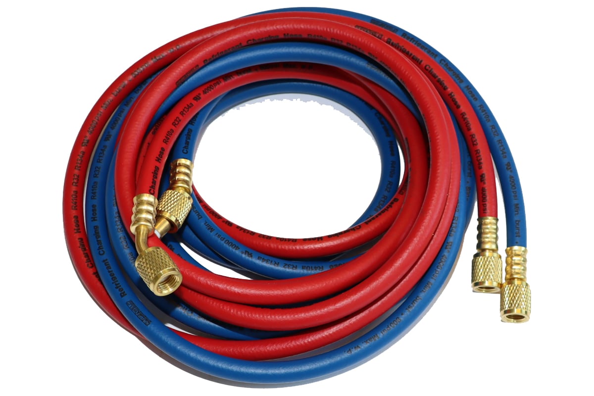 Набор шлангов KraftWell для заправки фреона 2 KRW-HRB - выгодная цена ...