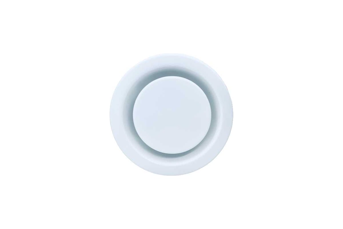 Вытяжной стальной диффузор DVSER, 100 мм, круглой формы, с регулировкой ...