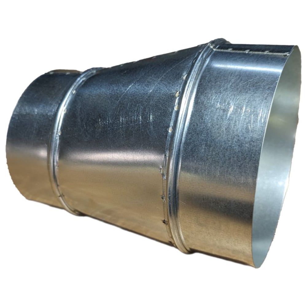 Эксцентриковый редуктор для круглых воздуховодов, D80(-)/(+)130 мм ...