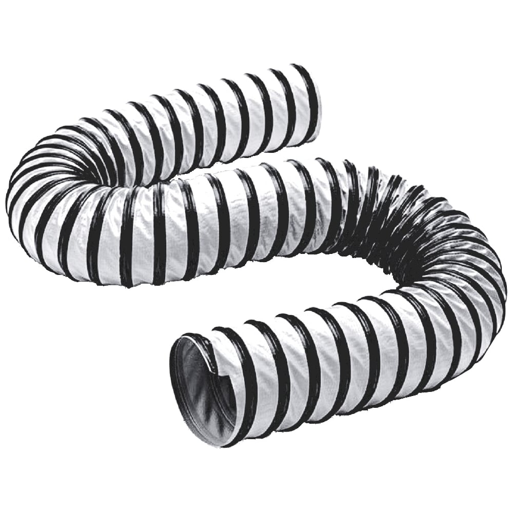 Воздуховод TEX PVC-F-300-H-80/10 полиэфирный усиленный, белый FH-300-80 ...