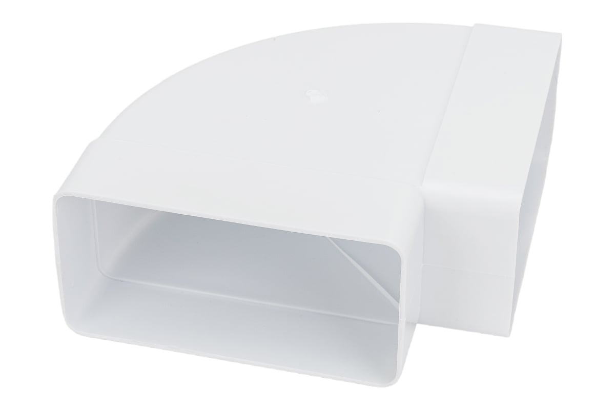 Колено горизонтальное 90 градусов для плоских воздуховодов 55х110 мм ...