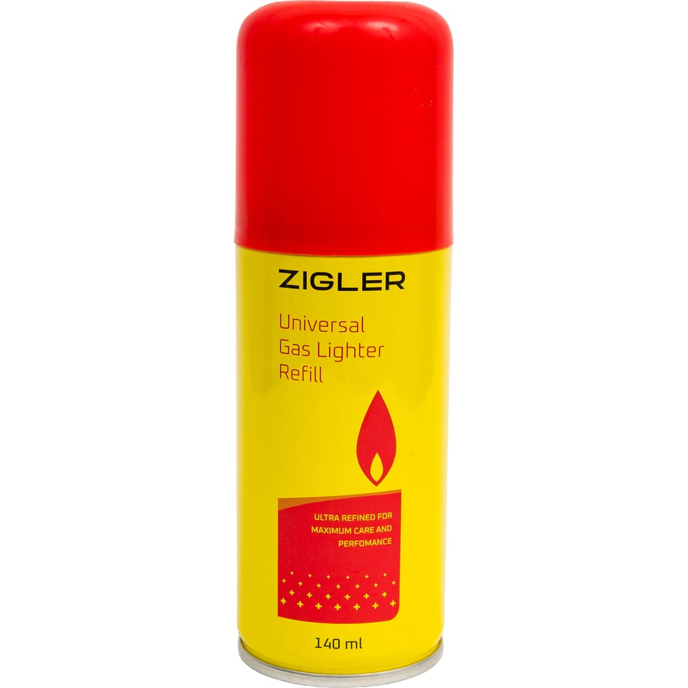 Газ для зажигалок 140 мл Zigler ГС 008 - выгодная цена, отзывы ...