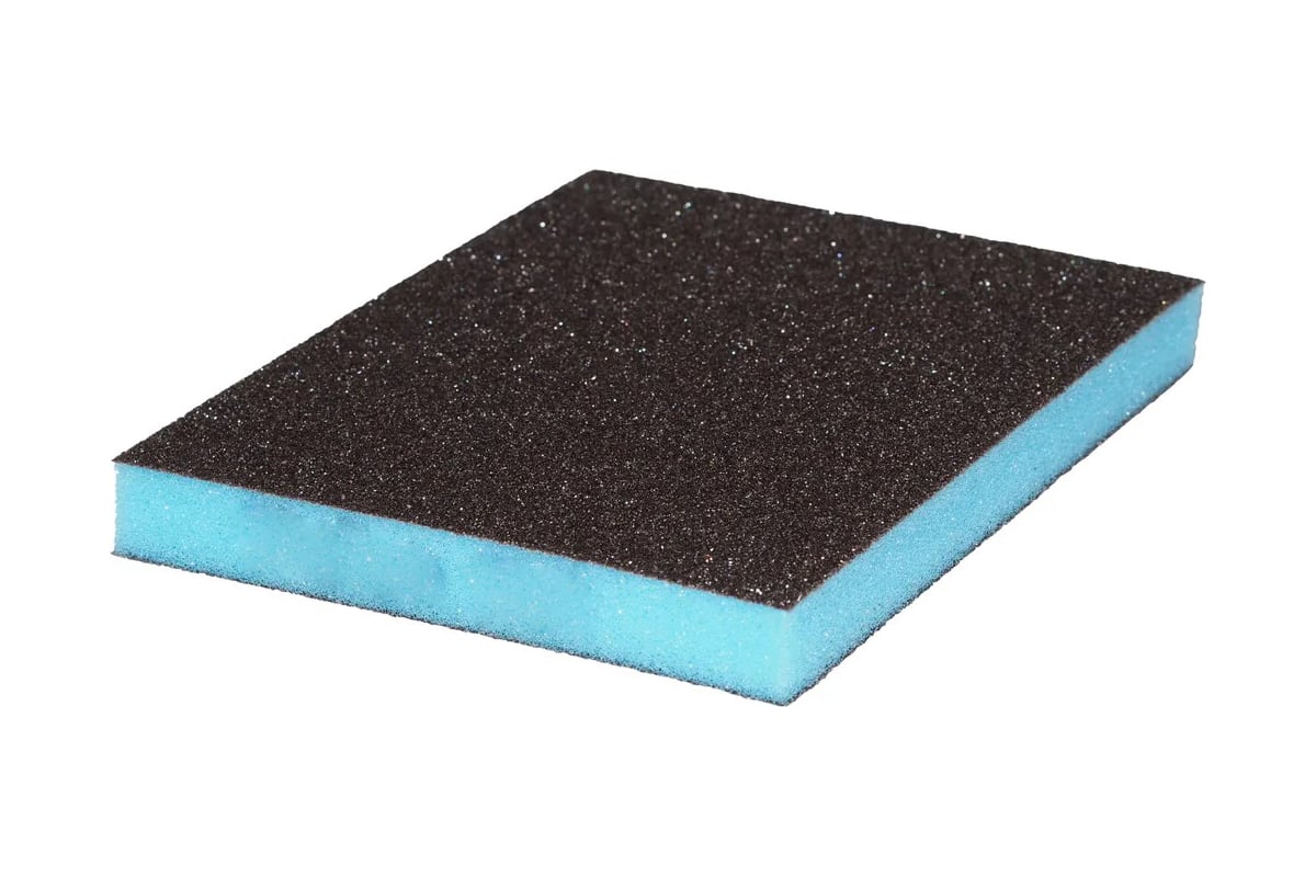 Губка абразивная шлифовальная NEO SPONGE двухсторонняя Ultrafine, 2 шт ...