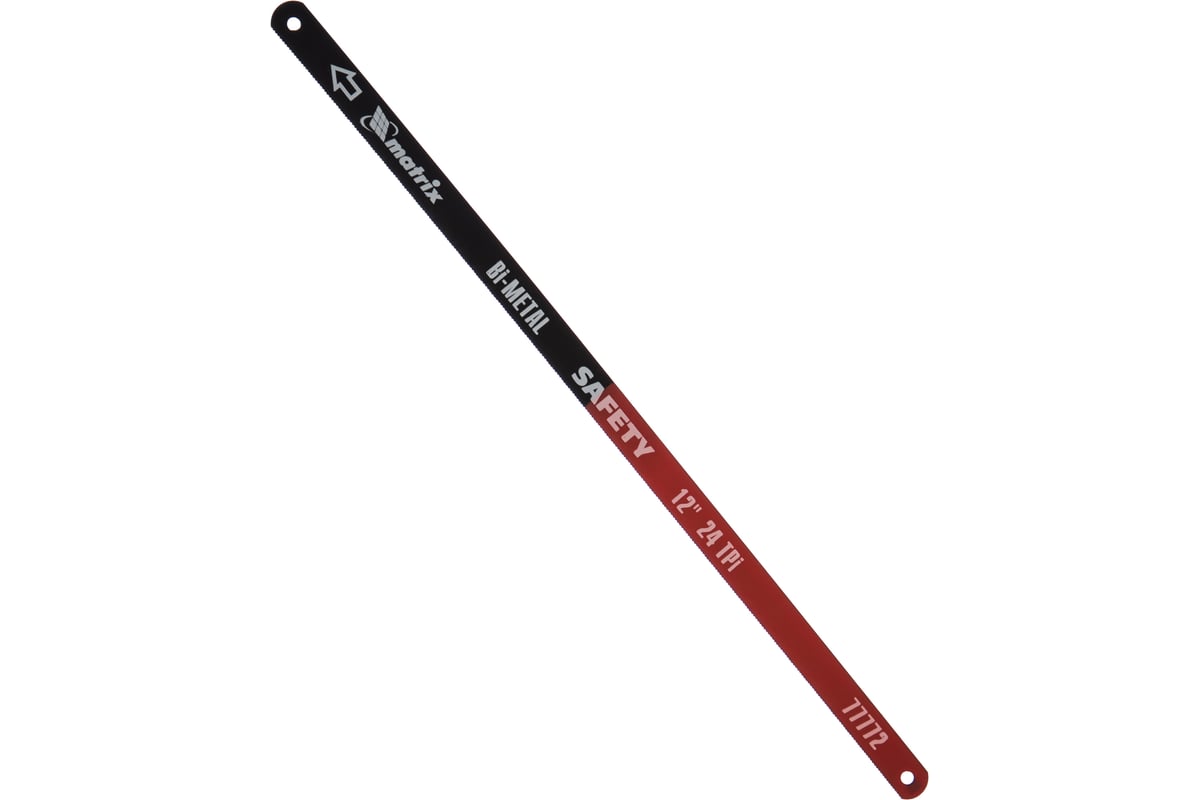 Полотна для ножовки по металлу (300 мм; биметаллические; 2 шт.) MATRIX ...