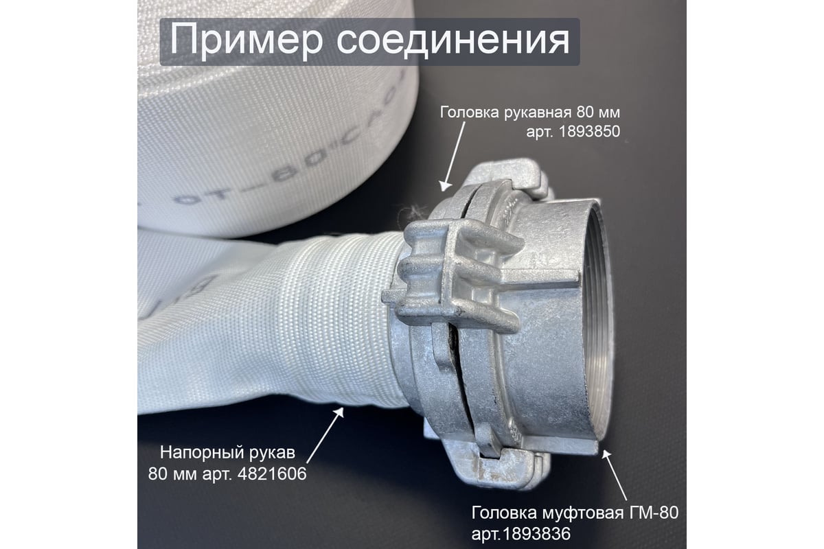 Напорный рукав 80 мм, 20 м Профитт 4821606 - выгодная цена, отзывы ...