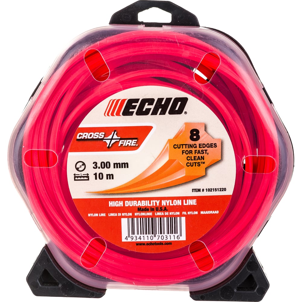 Корд триммерный Cross Fire Line (3.0 мм; 10 м; крест) ECHO 102151220 ...