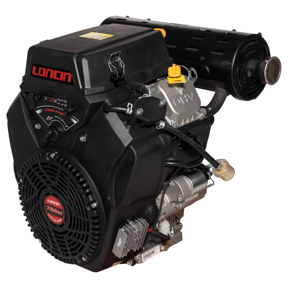 Двигатель LC2V80FD (V-образный) 20А 30 л.с. Loncin 00-00004275 ...
