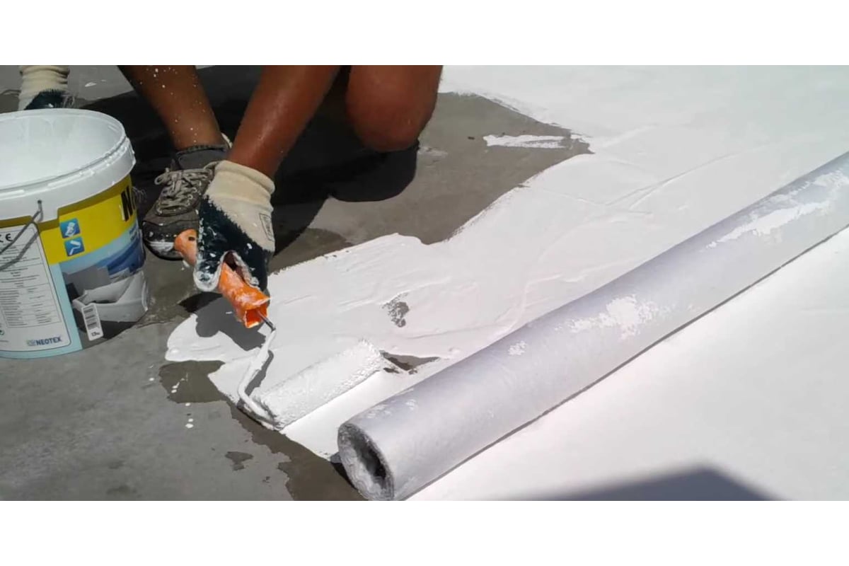 Полотно из геотекстиля армирующее NEOTEX TILE NTP 100м Χ 1.08М 22541000 ...