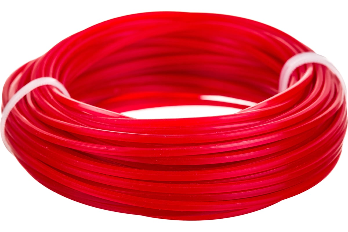 Леска для триммера квадратная (2.4 мм; 15 м) СИБРТЕХ 961575 - выгодная ...