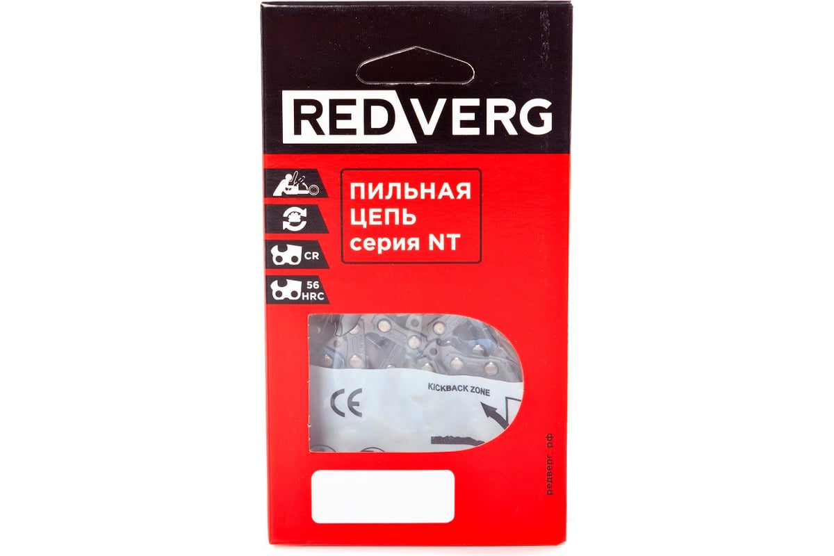 Цепь 59 звеньев, 3/8", 1.3 мм REDVERG 00006691188 - выгодная цена ...