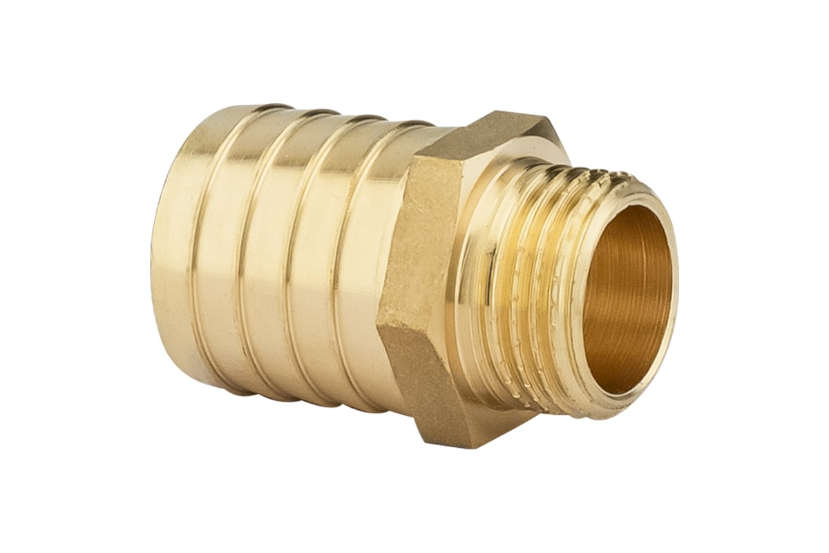 Штуцер под шланг с наружной резьбой 1/2 х 25 мм PROFACTOR PF TF 207.25 ...