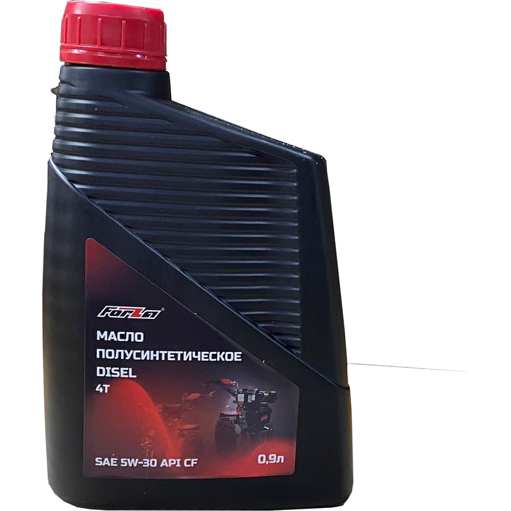 Масло моторное 4-тактное полусинтетическое FORZA DISEL 0,9л SAE 5w30 ...