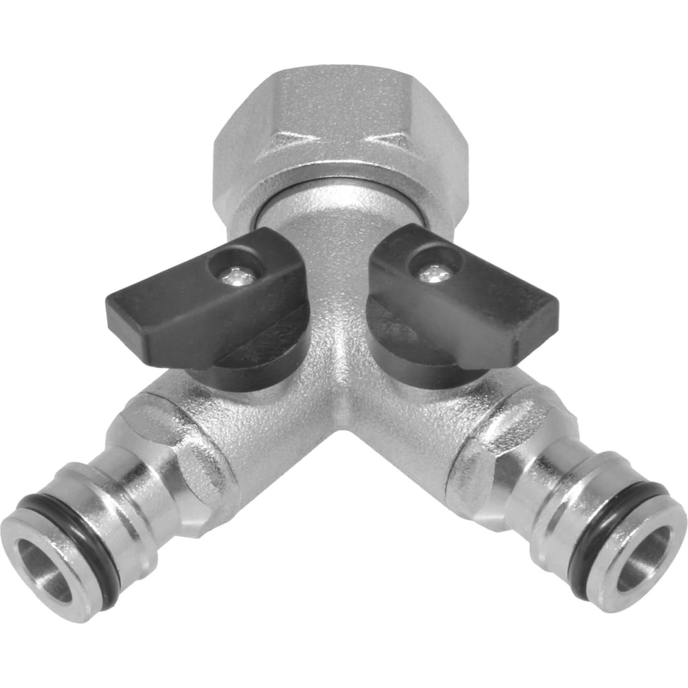 Распределитель 2-х канальный с подключением MasterProf 3/4", латунь ДС.071471.ИМ - выгодная цена ...