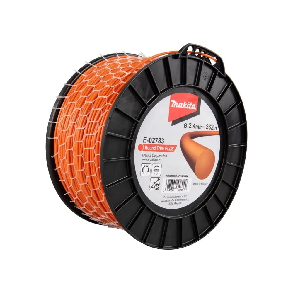 Леска триммерная круглая 2.4 мм, 262 м Makita E-02783 - выгодная цена ...