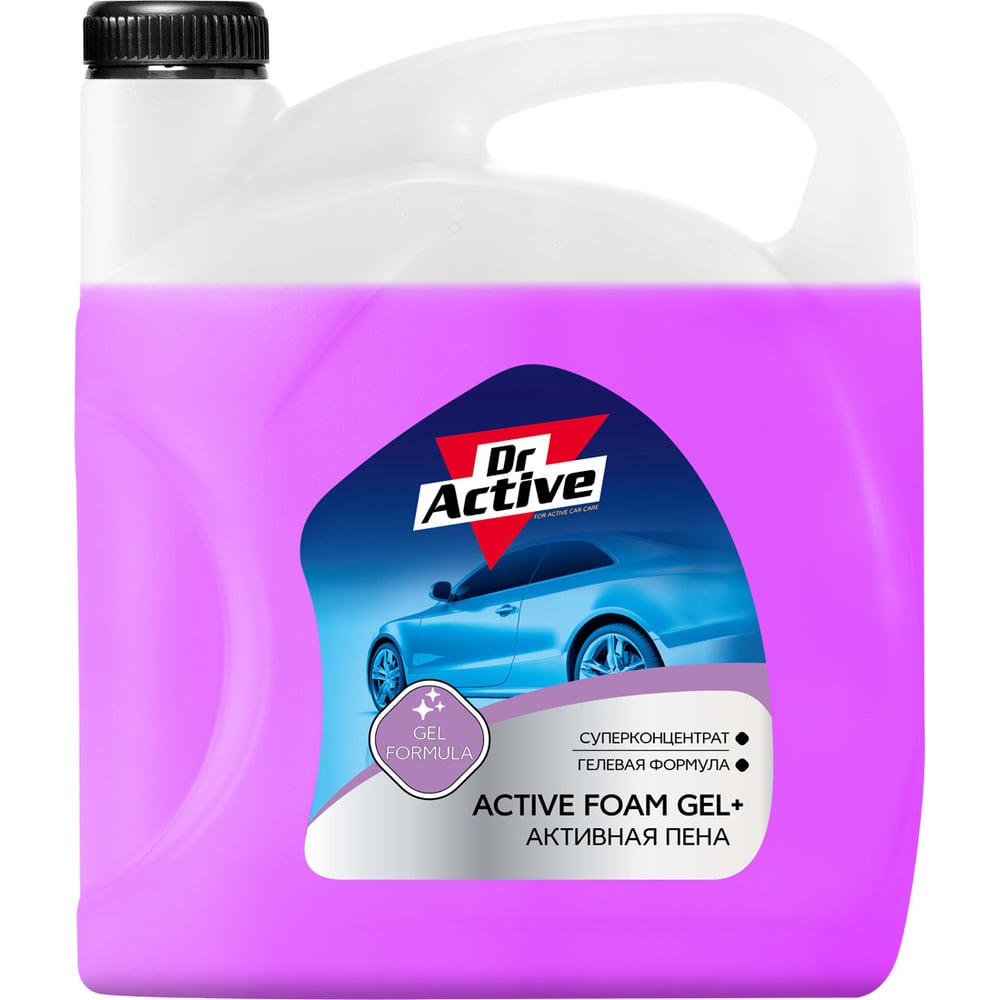Автошампунь Dr. Active Active Foam Gel + 6 кг Sintec 801797 - выгодная цена, отзывы ...