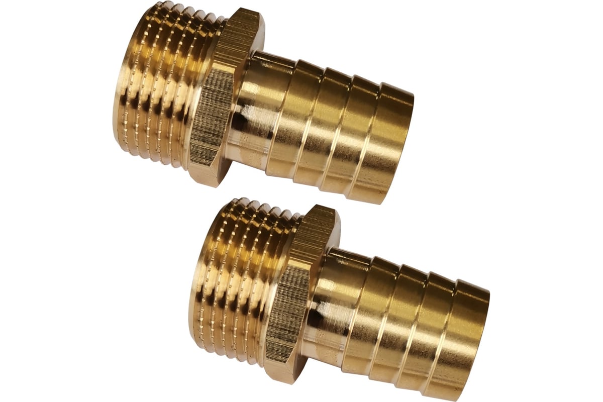 Штуцер для шлангов 3/4" НР х 20 мм, 2 шт HG 1649021 - выгодная цена ...