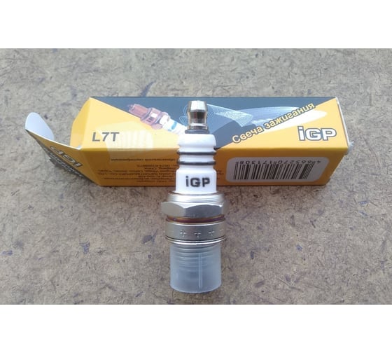 Свеча зажигания IGP L7T (PR17Y, CJ7Y) CHAMPION - выгодная цена, отзывы, характеристики, фото ...