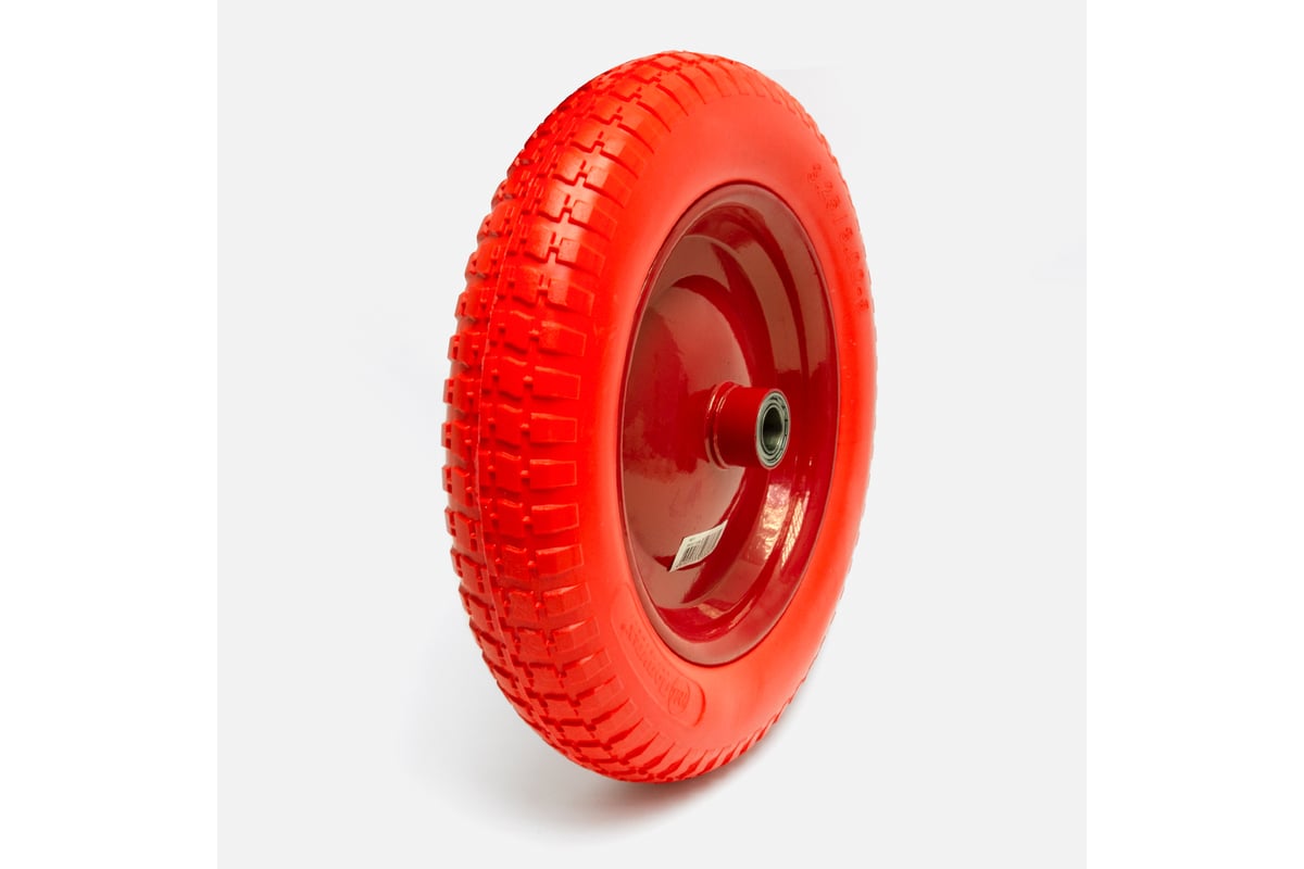 Колесо для 1-колесной тачки бескамерное (3.25/3.00-8) втулка 12 мм POLYAGRO 8055100 - выгодная ...