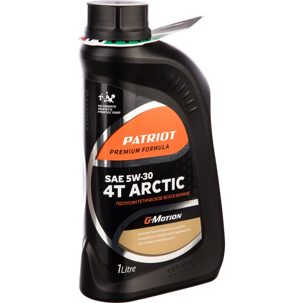 Масло полусинтетическое G-Motion 5W30 4Т ARCTIC (1 л) PATRIOT 850030100 ...