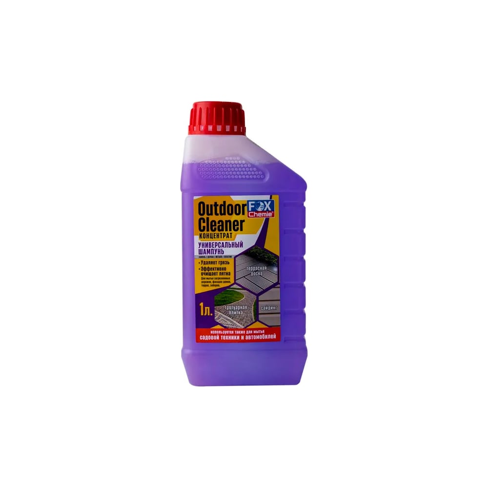 Шампунь универсальный для бесконтактной мойки OUTDOOR CLEANER 1 л Fox ...