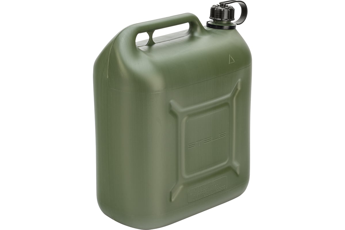 Канистра для ГСМ вертикальная, 20 л пластиковая, усиленная STELS 53127 ...
