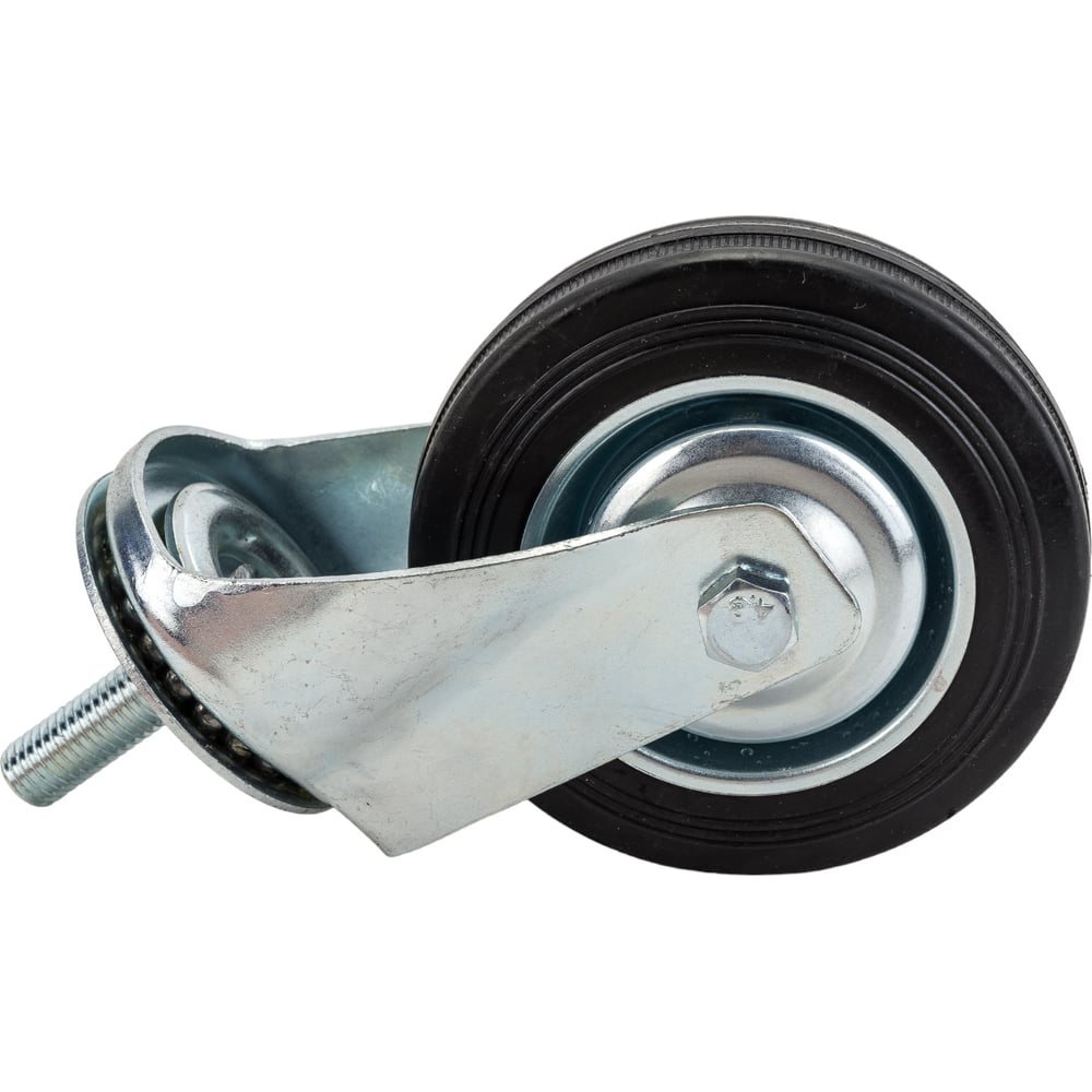 Колесо промышленное поворотное крепление болтом М12 SCT42 100 мм MFK ...