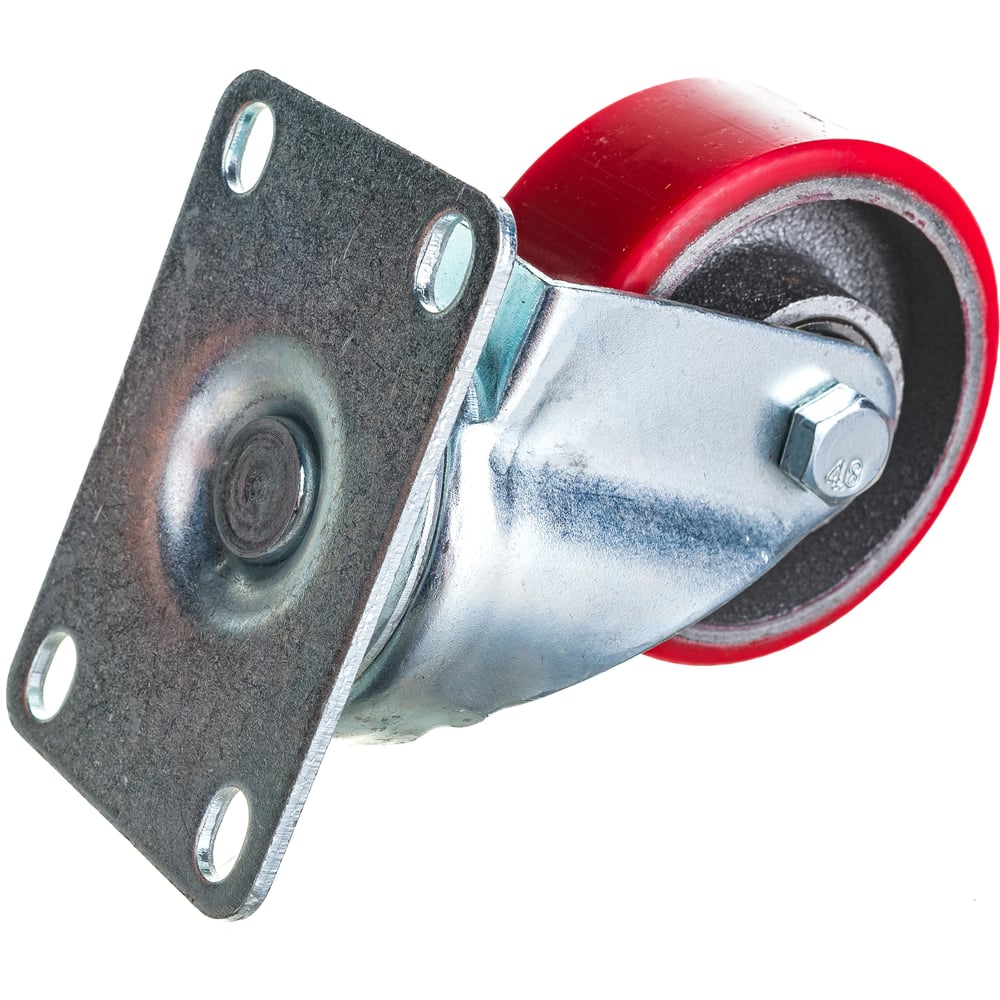 Колесо большегрузное полиуретановое поворотное Medium 75 мм MFK-TORG ...