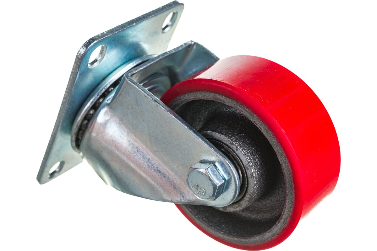 Колесо большегрузное полиуретановое поворотное Medium 75 мм MFK-TORG ...