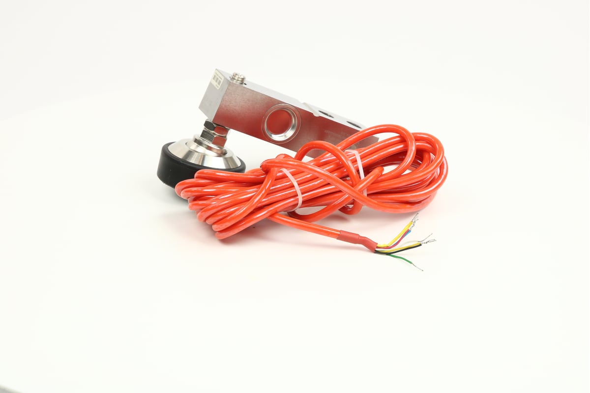 Датчик тензометрический балочный 1 т Keli SQB-A-C3-6-5-1t (с опорой, пластиной) Невские Весы ...