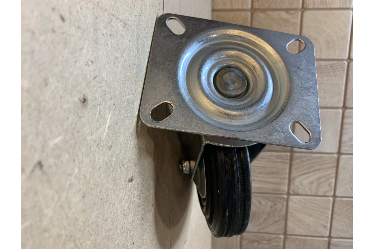 Колесо поворотное резиновое MW80 125 мм TOR 1022084 - выгодная цена ...