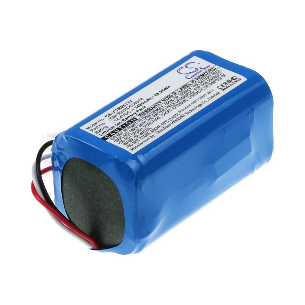 Аккумулятор CS-YCM051VX для iClebo Arte, Pop, Smart, 3.4Ah, 14.4V ...