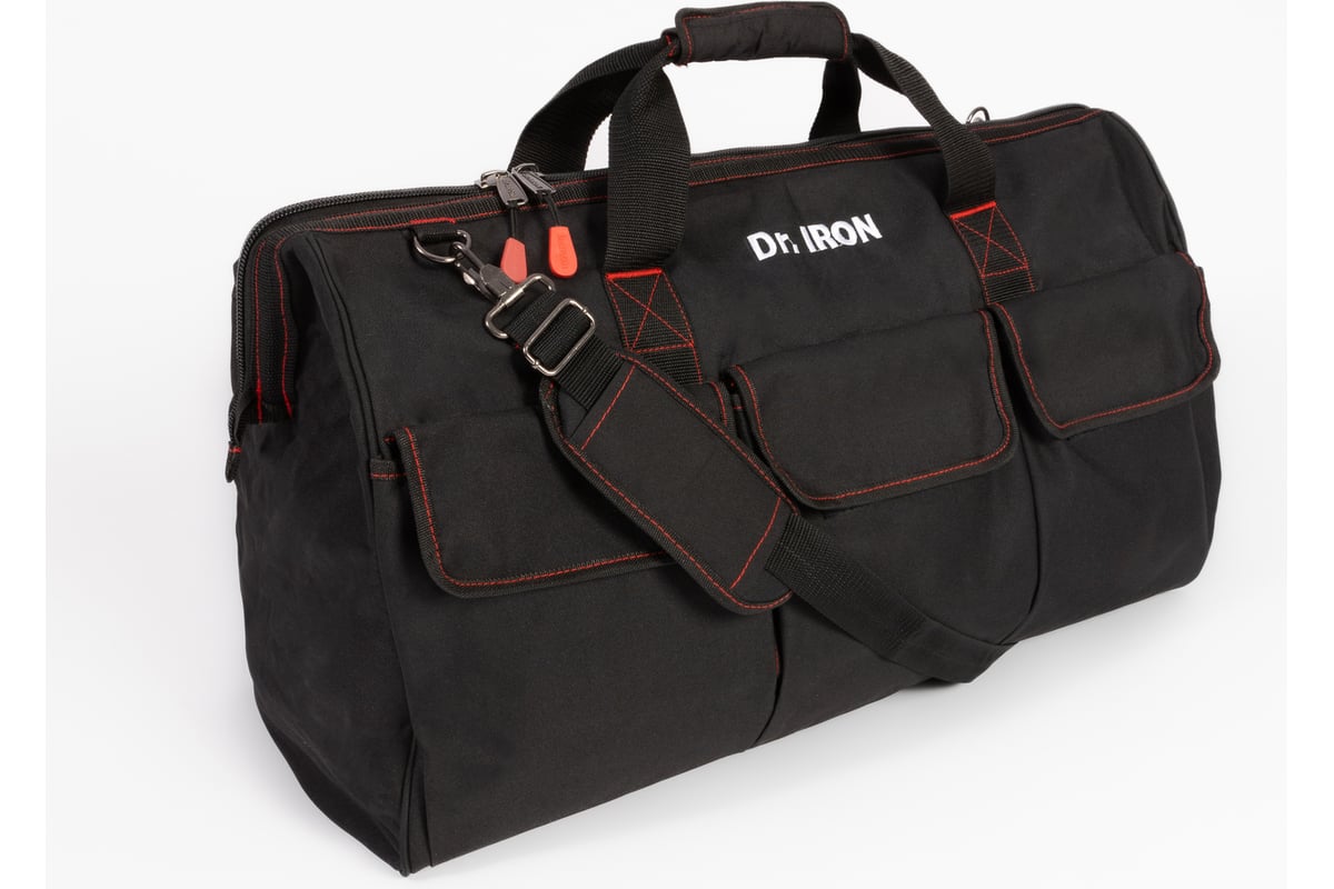 Сумка для инструмента с ремнем Dr. IRON 650x260x380 мм DR1039 ...