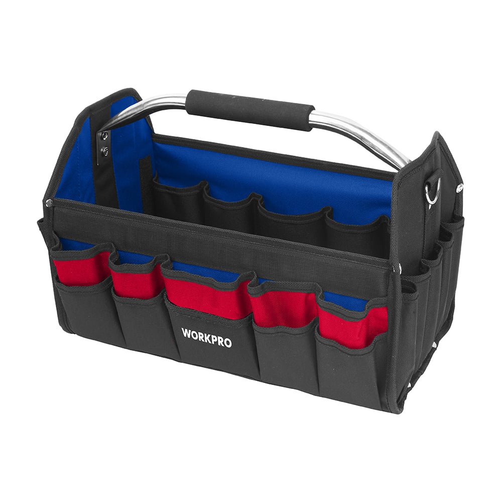 Сумка для инструмента WORKPRO открытая, 600D 410x235x270 мм WP281011 - выгодная цена, отзывы ...